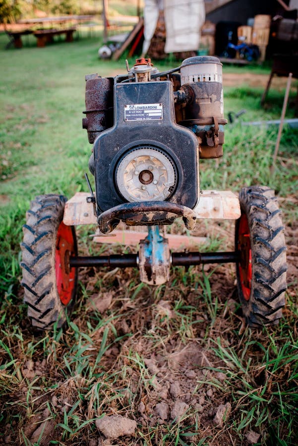 Farm Tool in the Field Ready for Field Work Editorial Image - Image of ...
