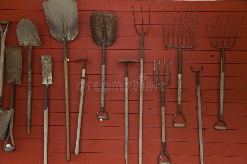 Farm Tools stock photo. Image of lifestyle, metal, southern - 9848312