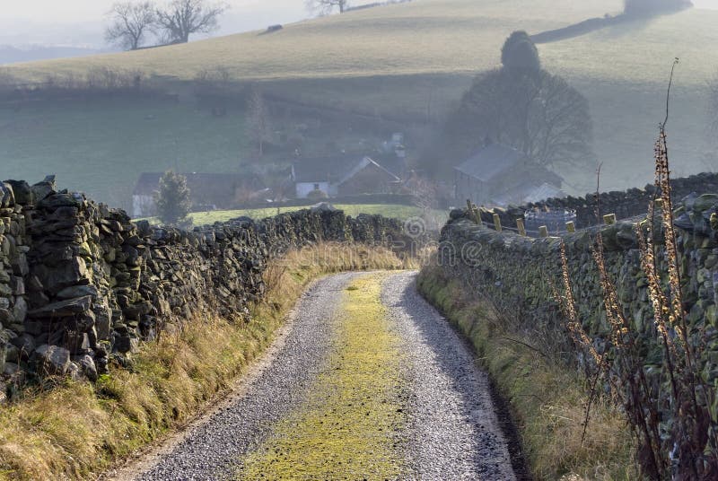 Farm track stock photo. Image of farmland, country, rural - 4036952