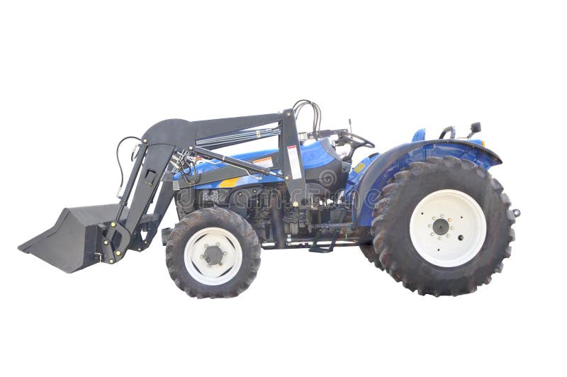 New small tractor. stock photo. Image of tire, horizontal - 16384344