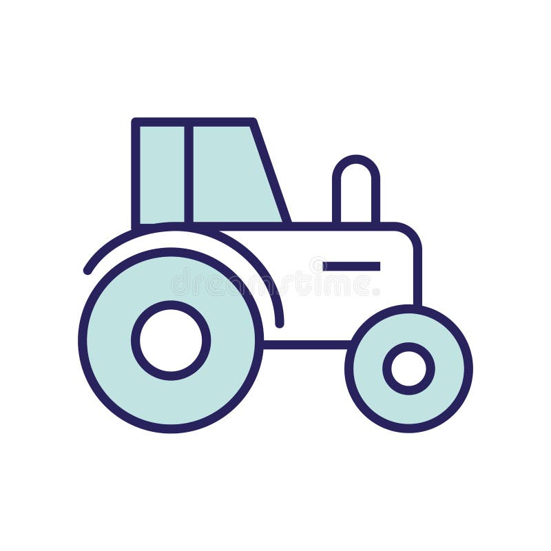 Tractor Line and Glyph Icon, Farming Stock Vector - Illustration of ... Tractor Line and Glyph Icon, Farming Stock Vector - Illustration of ...