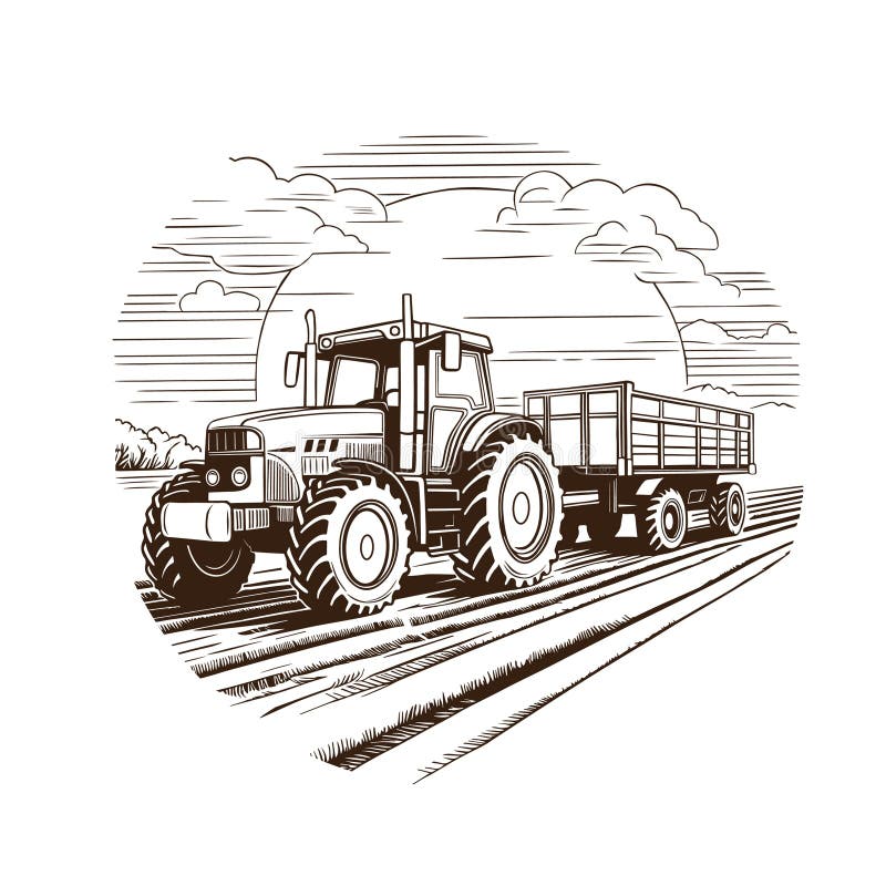 Tractor Trailer Logo Vector Stock Photos - Free & Royalty-Free Stock ...