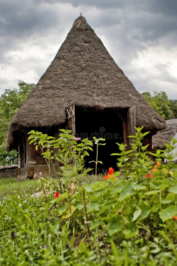Traditional farm house stock photo. Image of green, village - 33544654