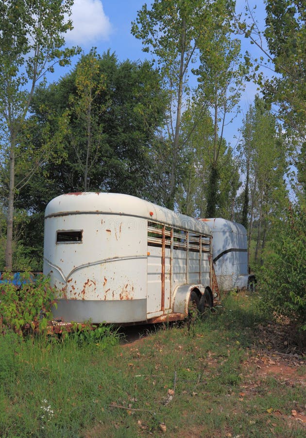 Farm Trailer stock image. Image of animals, village, rustic - 26088307