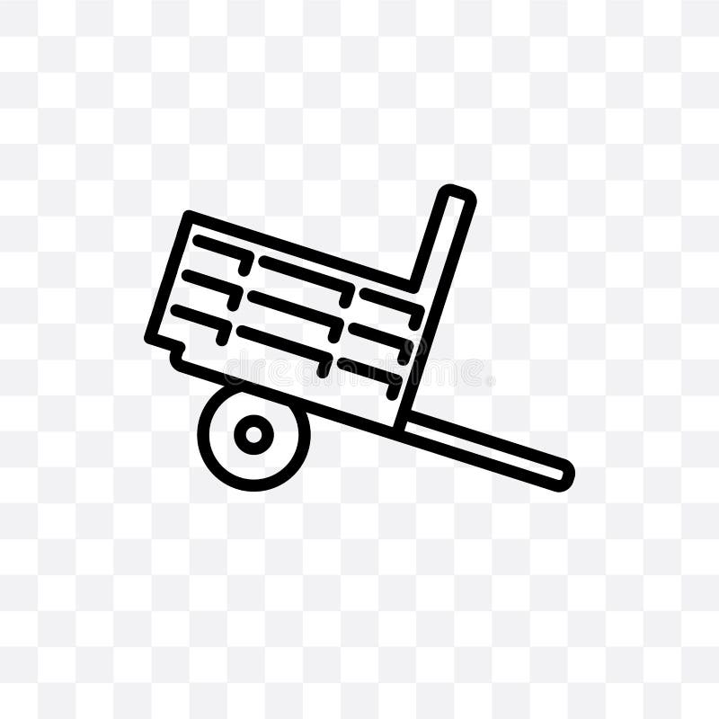 Farm Trailer Linear Icon. Modern Outline Farm Trailer Logo Conce Stock ...