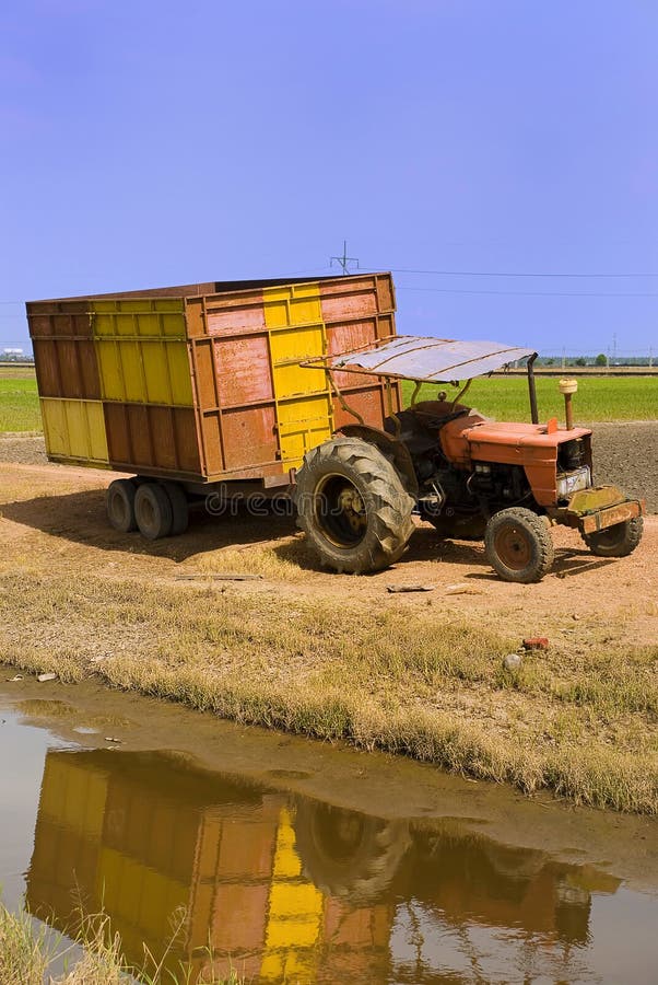 Farm Truck 02 stock image. Image of grown, colored, brightly - 10474205