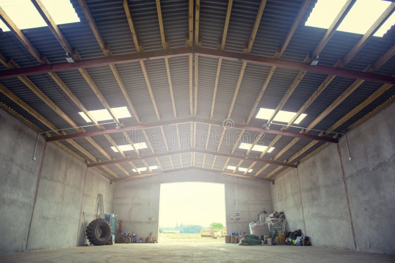 Farm warehouse stock image. Image of exterior, container - 77054205