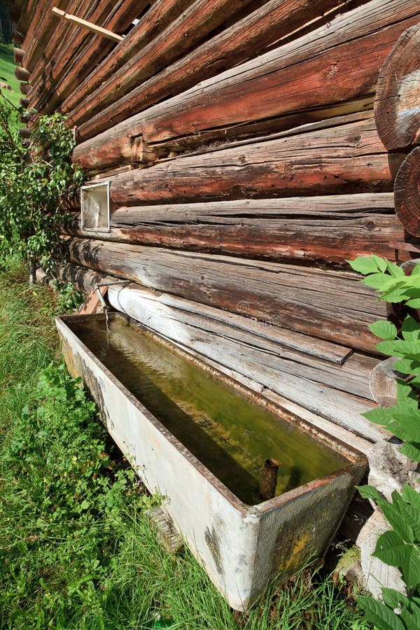 Farm Water Trough stock image. Image of valley, barn - 16068681