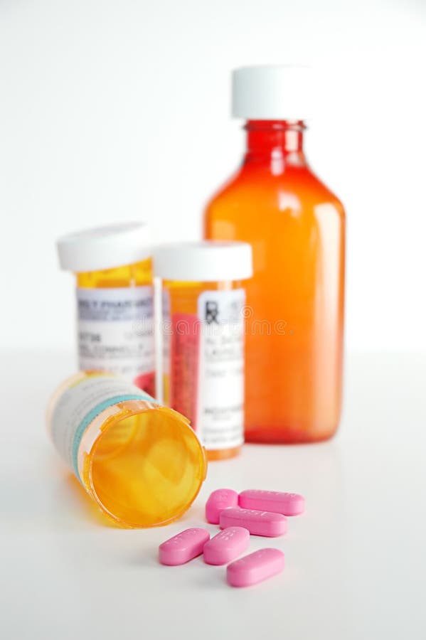 Farmaci Da Vendere Su Ricetta Medica Fotografia Stock - Immagine di ...