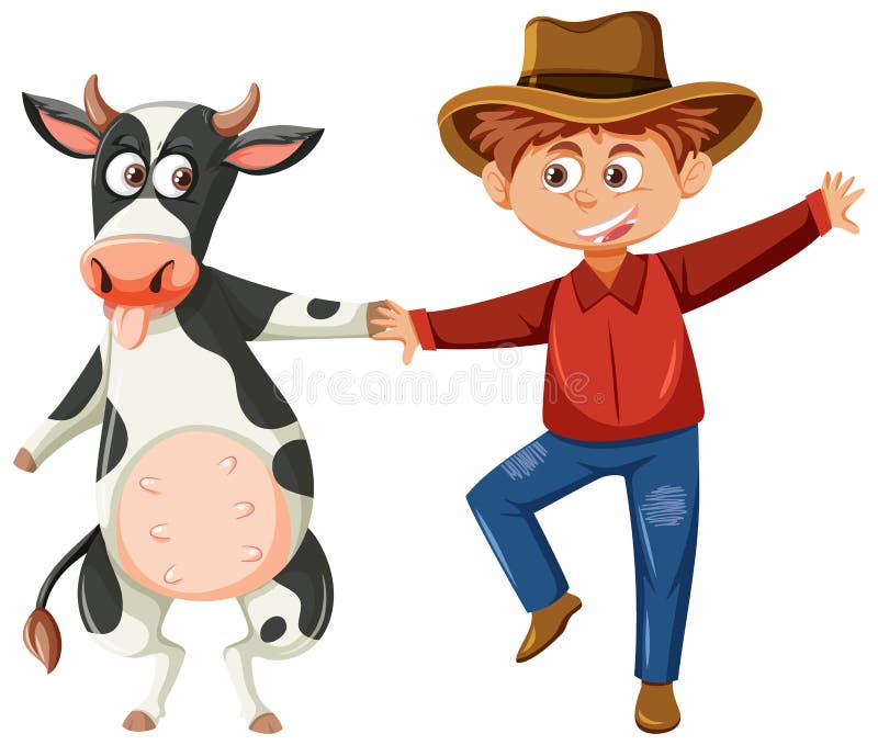 Dancing Cowboy Character Stock Illustrations – 72 Dancing Cowboy ...
