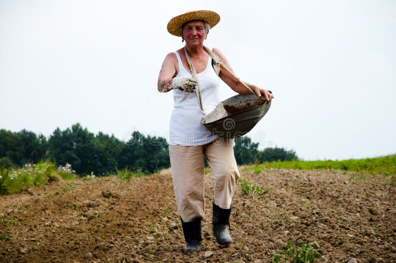 Farmer stock photo. Image of green, agriculture, hand - 109969034