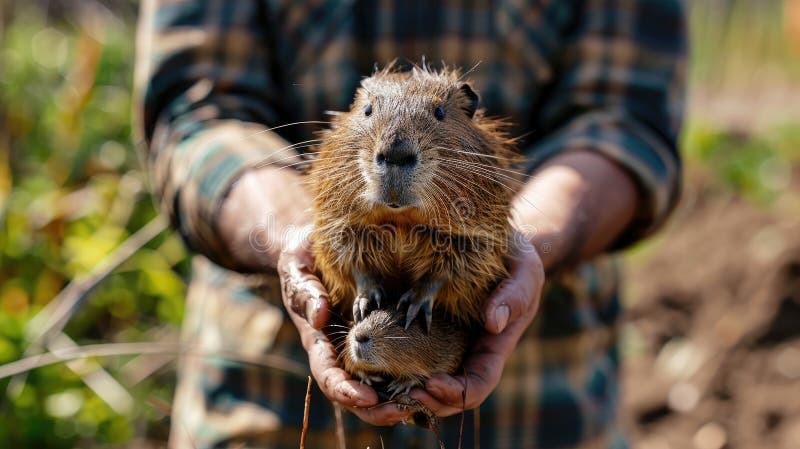 Beaver Holding Claw Hammer Stock Photos - Free & Royalty-Free Stock ...