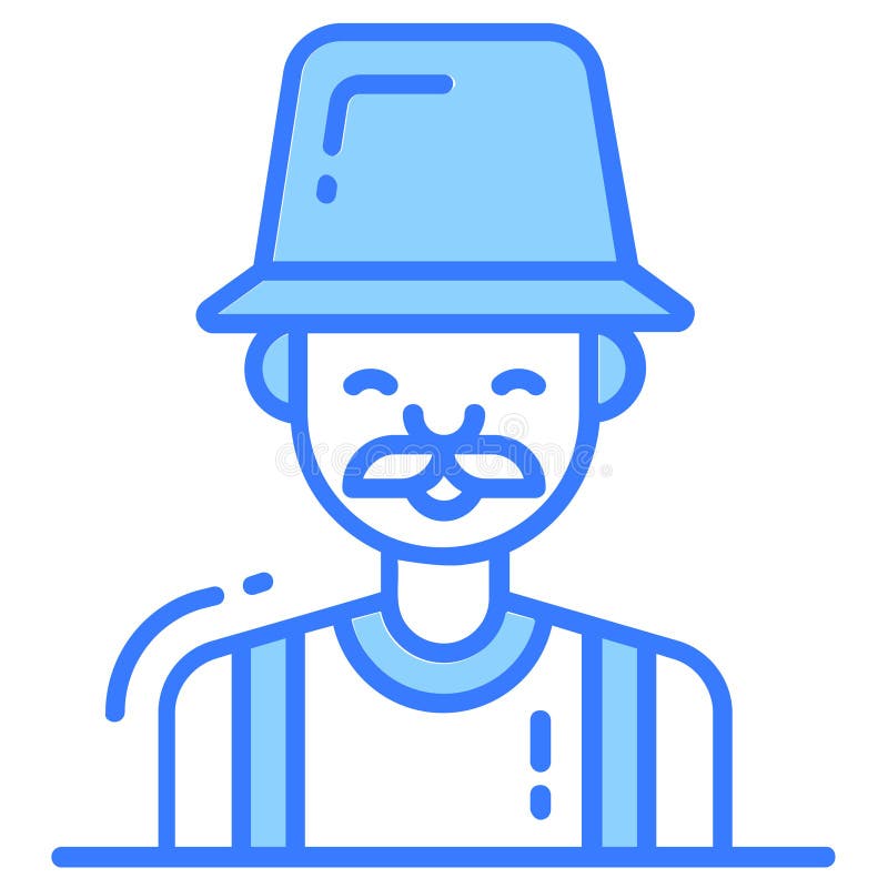 Farmer Icon, Single Avatar Vector Illustration Stock Vector ... Farmer Icon, Single Avatar Vector Illustration Stock Vector ...