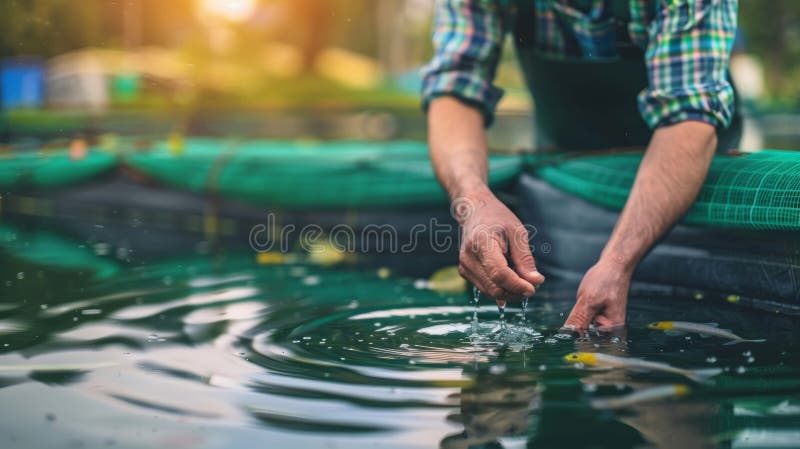 A Farmer Implementing Precision Farming Techniques by Using Data ...
