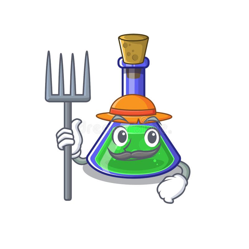 Farmer Magic Spell Book in the Cartoon Stock Vector - Illustration of ...