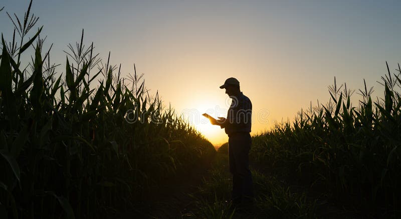 Farmer S Sunset Vision: Analyzing Crop Yield with Technology in the ...