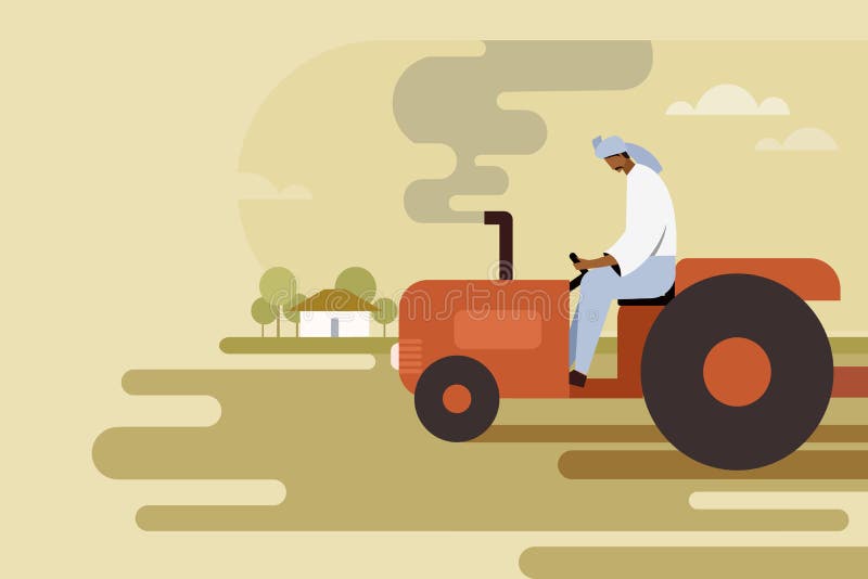 Indian Agricultural Tractor Stock Illustrations – 140 Indian ...
