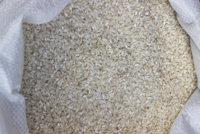 Sackful of rice stock image. Image of store, freight - 19505503