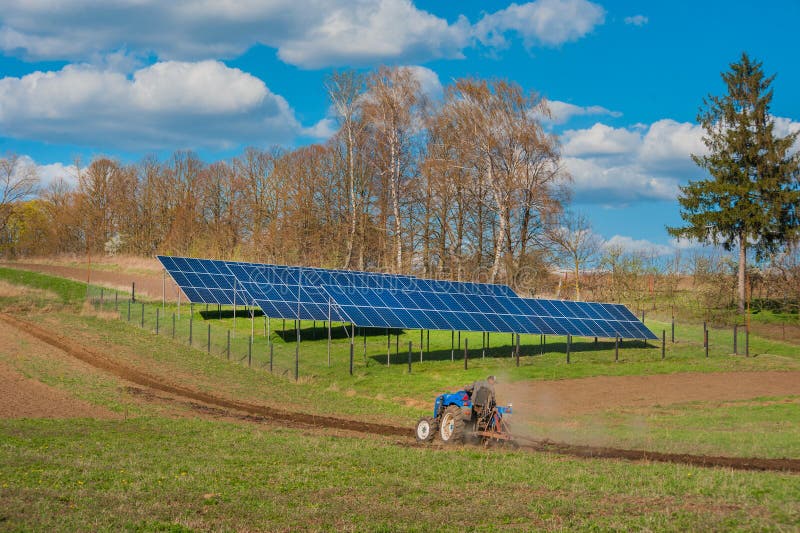 Tractor Solar Panel Stock Photos - Free & Royalty-Free Stock Photos ...