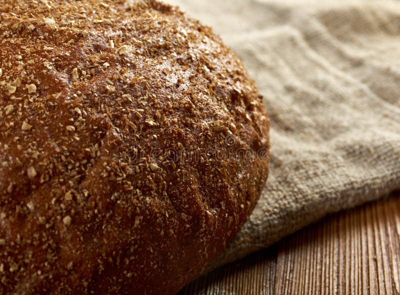 Farmhouse bread stock photo. Image of carbohydrates, delicatessen ...