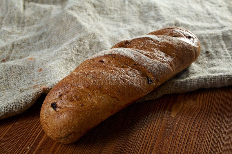 Farmhouse bread . stock image. Image of foodstuff, rustic - 33379757