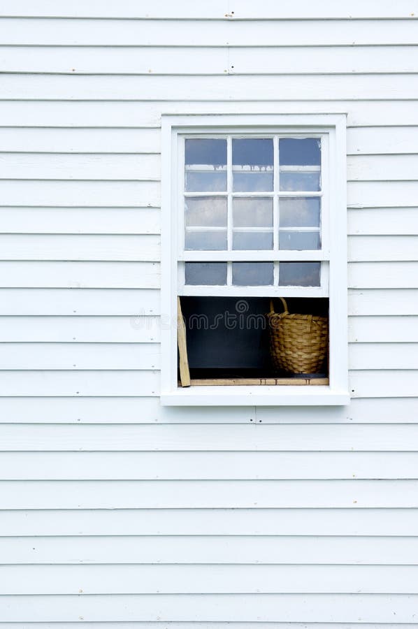 Farmhouse Window stock image. Image of architecture, white - 2893841