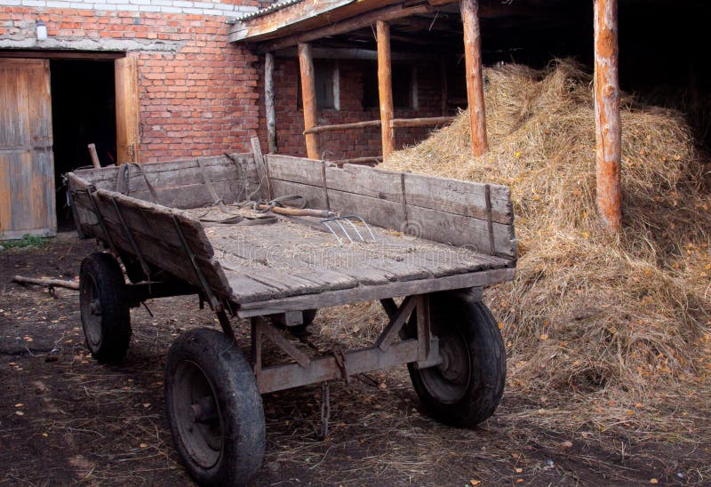 Farming stock image. Image of feed, forgotten, barrow - 13345627