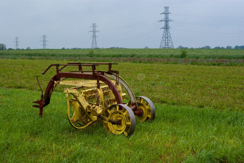 Farming Equipment stock image. Image of amish, field - 28651565