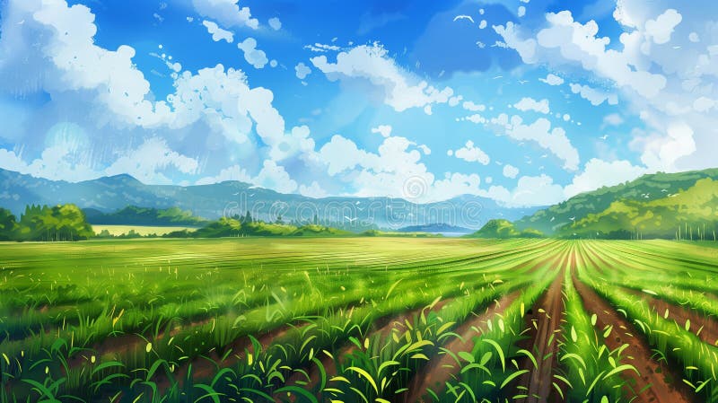 Farming field background stock photo. Image of outdoor - 323281292