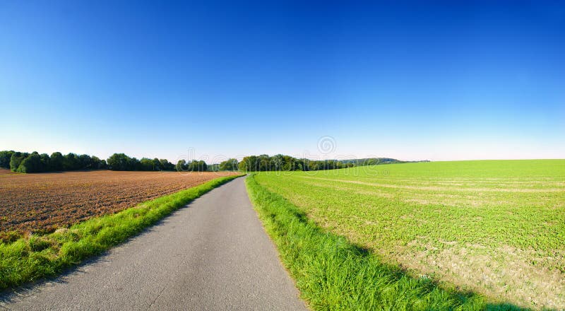 Farming landscape stock photo. Image of road, landscape - 15963468
