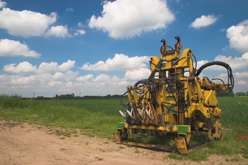 Farming machine in field stock photo. Image of food, farming - 874198