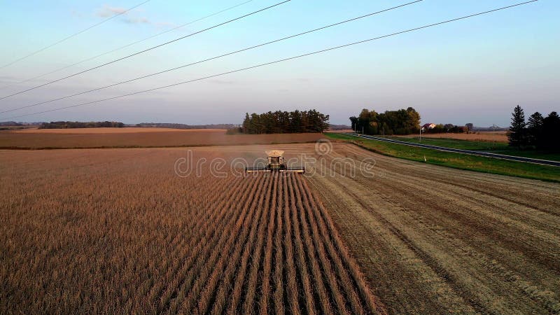 Farming Machine Working in the Field Stock Photo - Image of farming ...