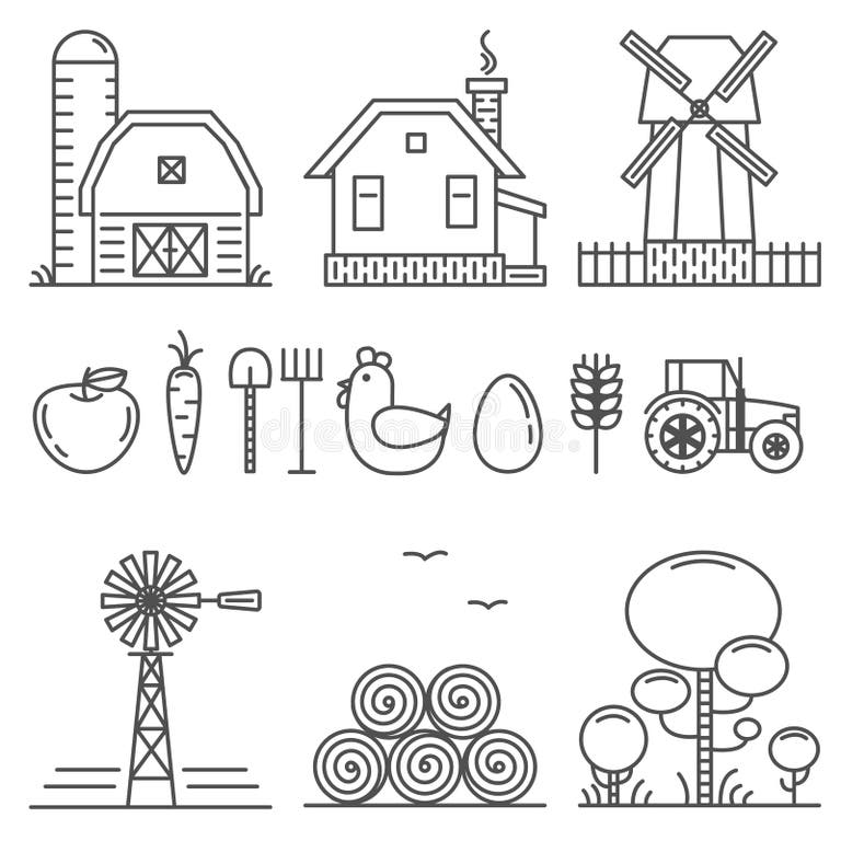 Haystack Outline Stock Illustrations – 775 Haystack Outline Stock ...