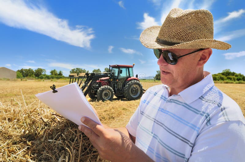 Farming Paperwork stock image. Image of outdoors, paperwork - 23599079