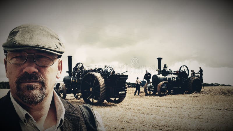 Farming Steam Engines and Country Folk .uk Editorial Stock Photo ...