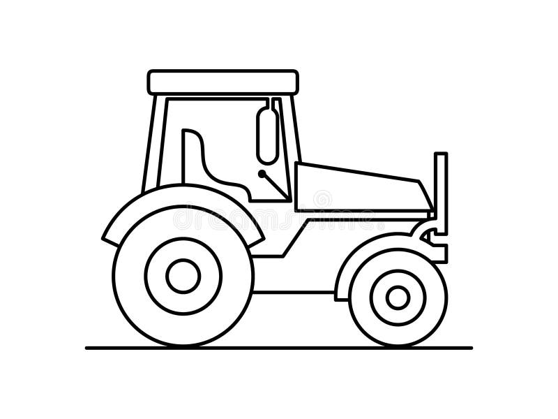 Tractor Drawing Stock Illustrations – 14,499 Tractor Drawing Stock ...