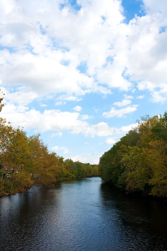 Farmington River stock photo. Image of beautiful, autumn - 34583152