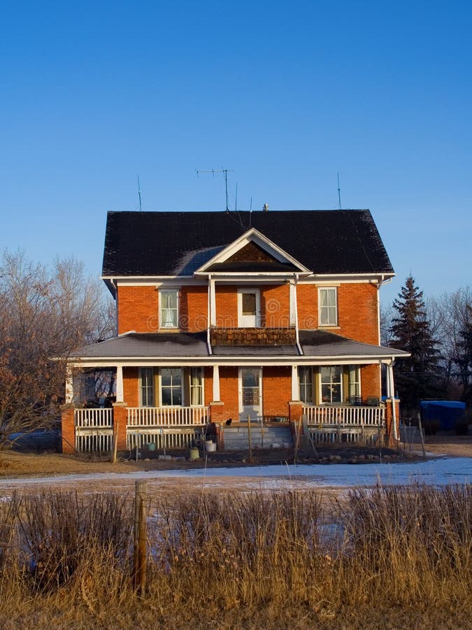 Farmland Home stock photo. Image of prairie, real, farm - 438614