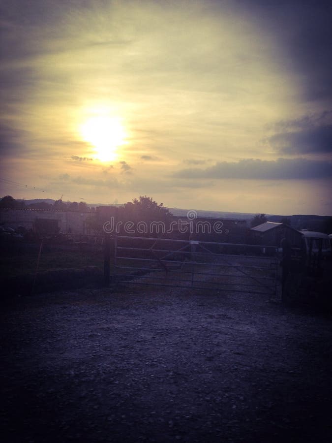 Farms stock image. Image of gate, farms, countryside - 45016669