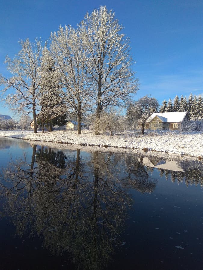 Farmstead stock photo. Image of oldhouse, lake, farmstead - 146805736