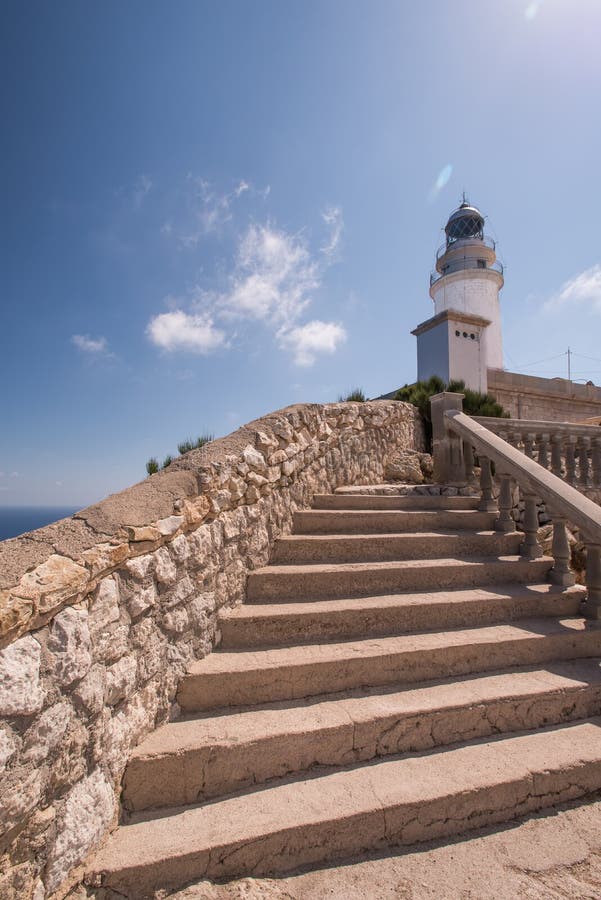 Faro de Formentor Majorque photo stock. Image du espagne - 26523322