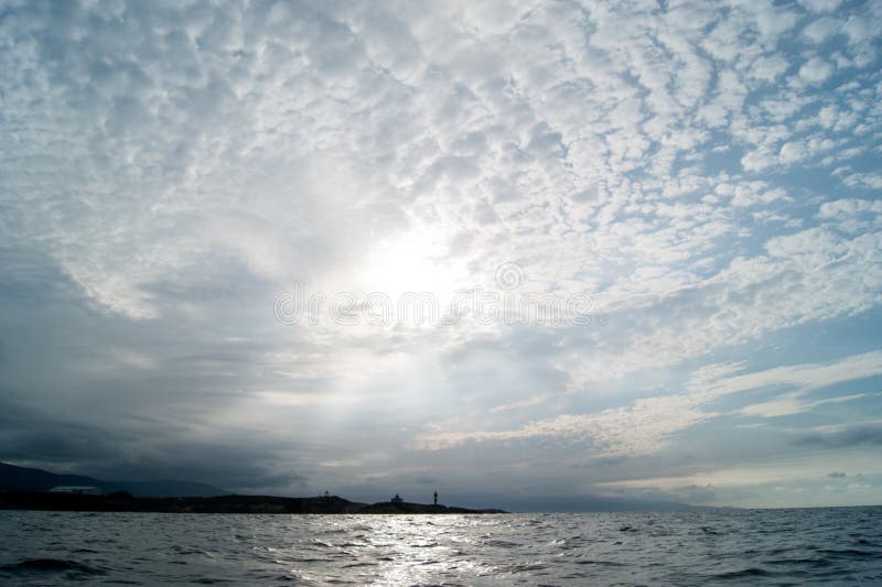 Faro De Isla Pancha, Ribadeo Foto de archivo - Imagen de isla ...