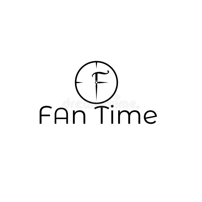 Time Logo Vector Design Template Stock Vector - Illustration of ...