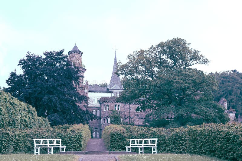 Fascinate View of Lowenburg Castle, in Kassel, Germany Stock Image ...
