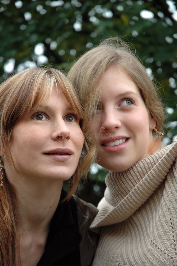 Fascinated stock photo. Image of stunning, fall, models - 329516