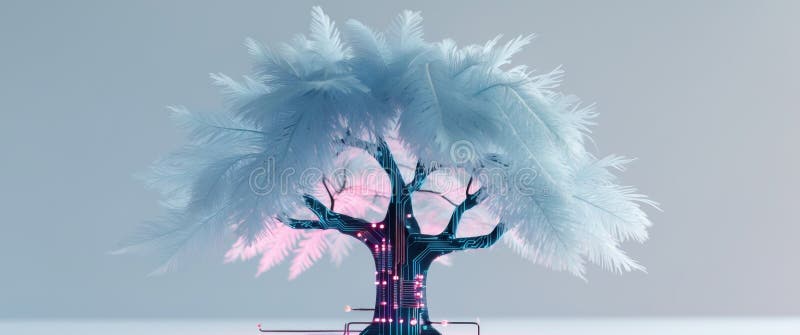 Fascinating Connection between Technology and Nature through a Digital ...