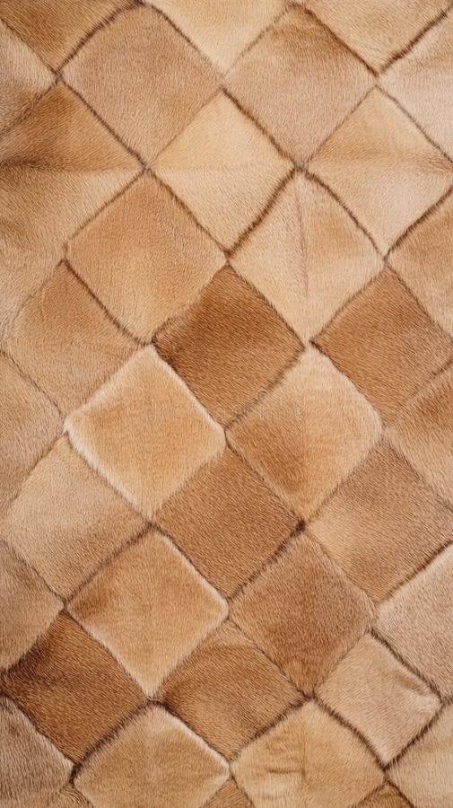 Fascinating Deer Fur Pattern Displayed in a Continuous Tessellated ...