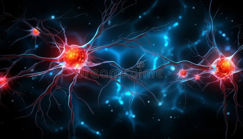Fascinating Illustration of the Human Brain and Its Intricate Network ...