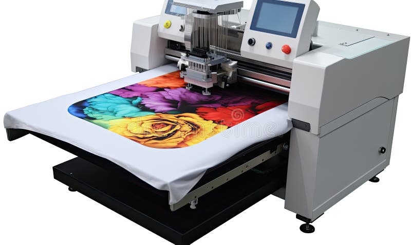 A Fascinating Machine Creating Beautiful Prints on Paper Stock ...