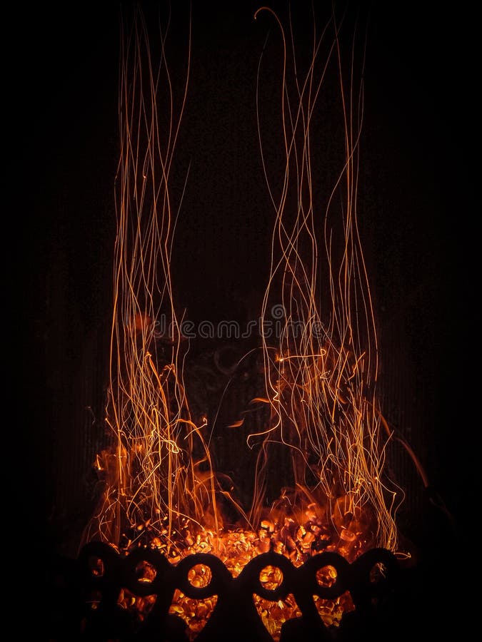 Fascinating Spectacle of the Bizarre Magical Dance of Sparks and Fire ...